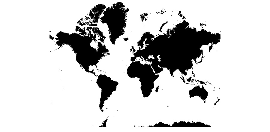 Formes Cartes du monde (1) - Photoshoplus
