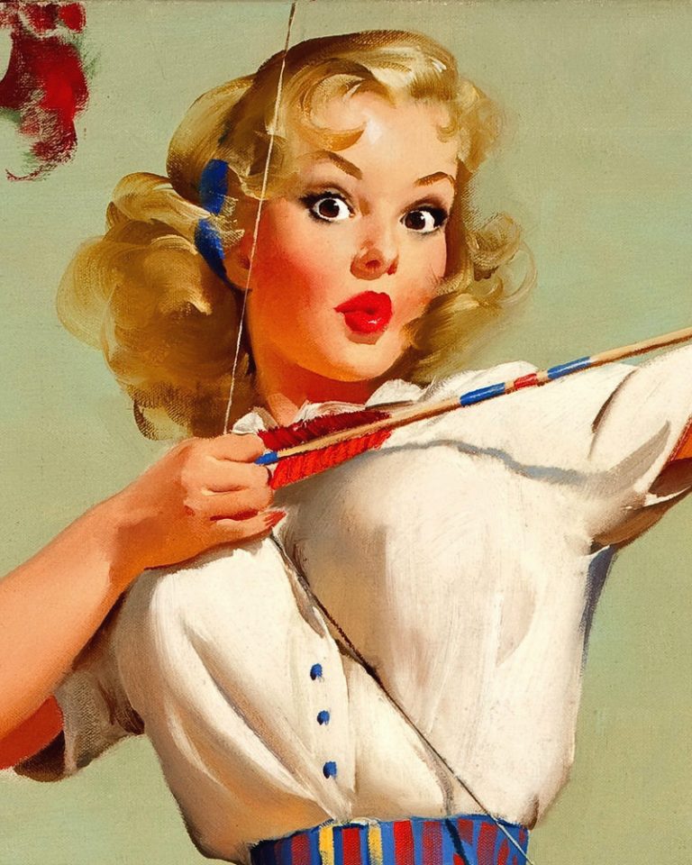Portraits de Pin-ups par Gil Elvgren (1) – Photoshoplus