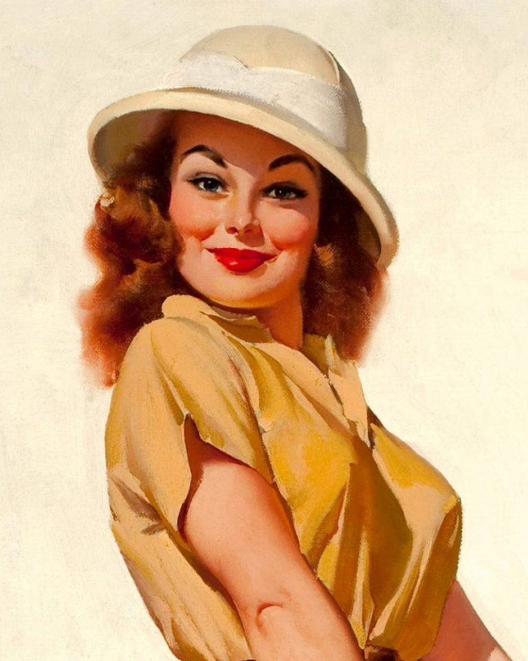 Portraits de Pin-ups par Gil Elvgren (2) - Photoshoplus
