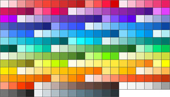 Noms et codes des Variantes de couleurs – Photoshoplus